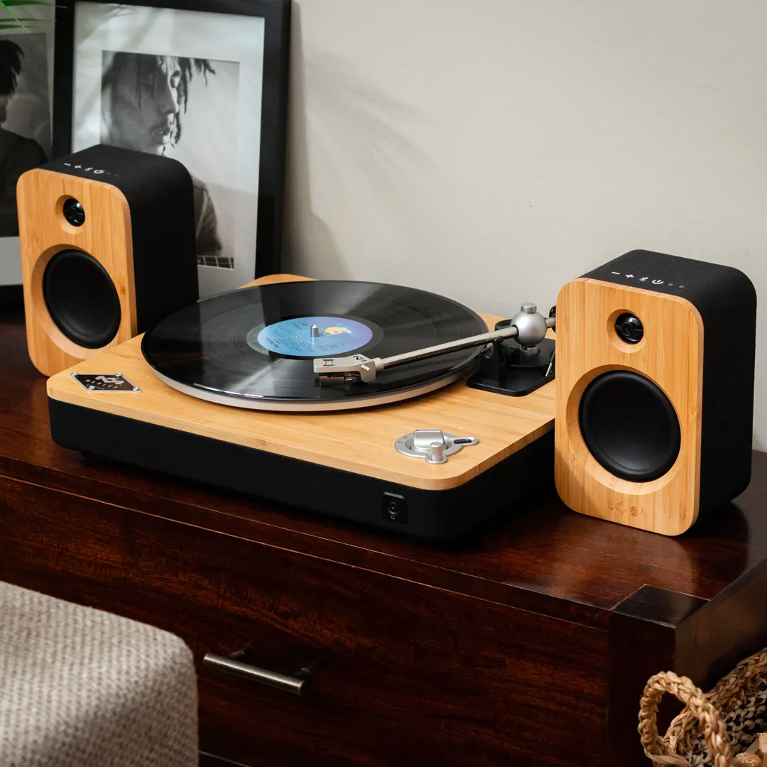 Do Record Players Need Speakers? What to Know – House of Marley